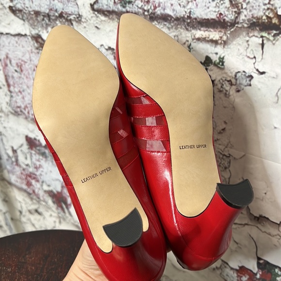 Vintage | Shoes | Vintage Red Heels Womens 85 Retro 8s | Poshmark